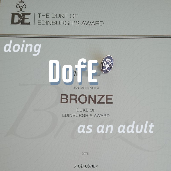 DofE – as an adult! – I Am A Polar Bear