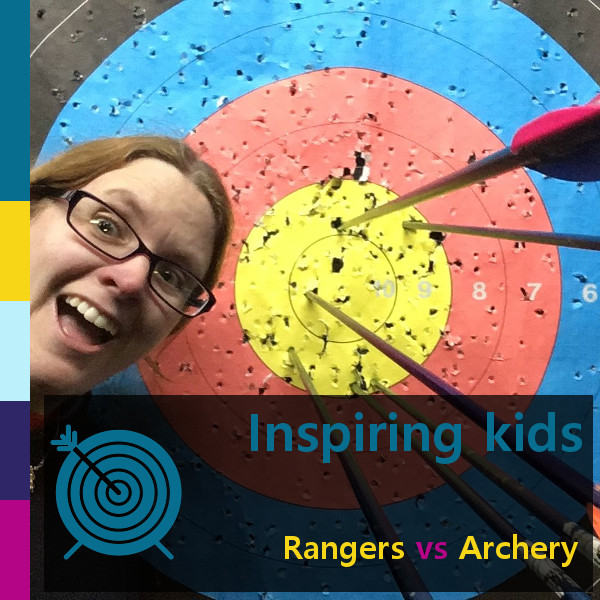 Inspiring kids: archery vs Rangers – I Am A Polar Bear