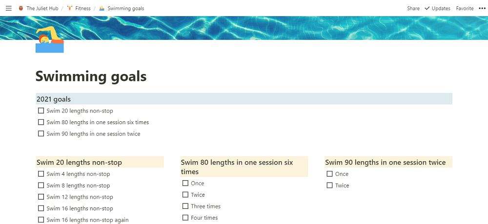 Swimming for exercise and my 2021 swimming goals – I Am A Polar Bear