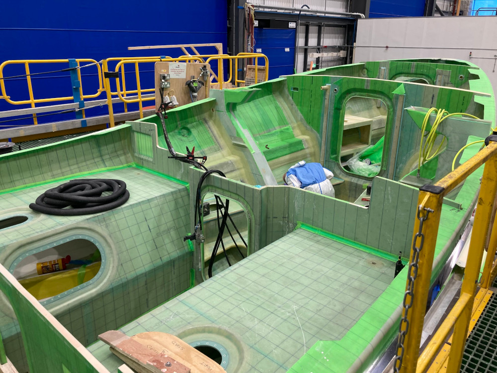 A Shannon in stage 2. It’s the inside of the bottom of the lifeboat ...